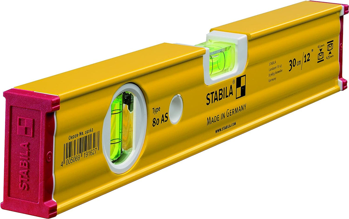 Stabila Spirit level Type 80 AS, 30cm — Tool Monster