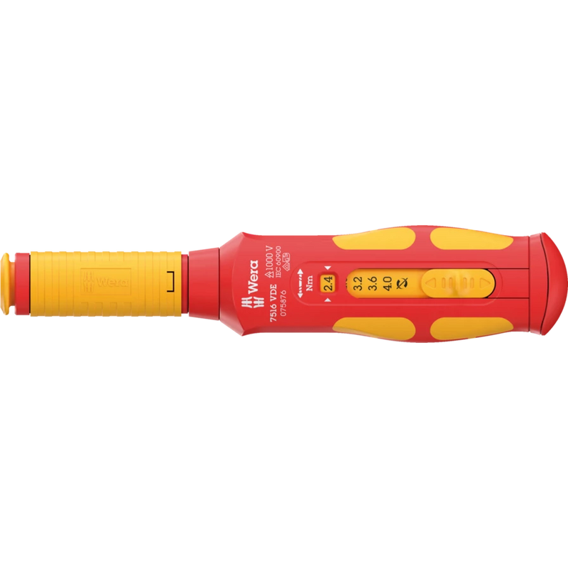 Wera Tools 05075876001 7516 VDE Kraftform Safe-Torque Speed Torque Scr ...